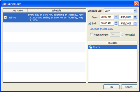 Viewing and Scheduling Jobs